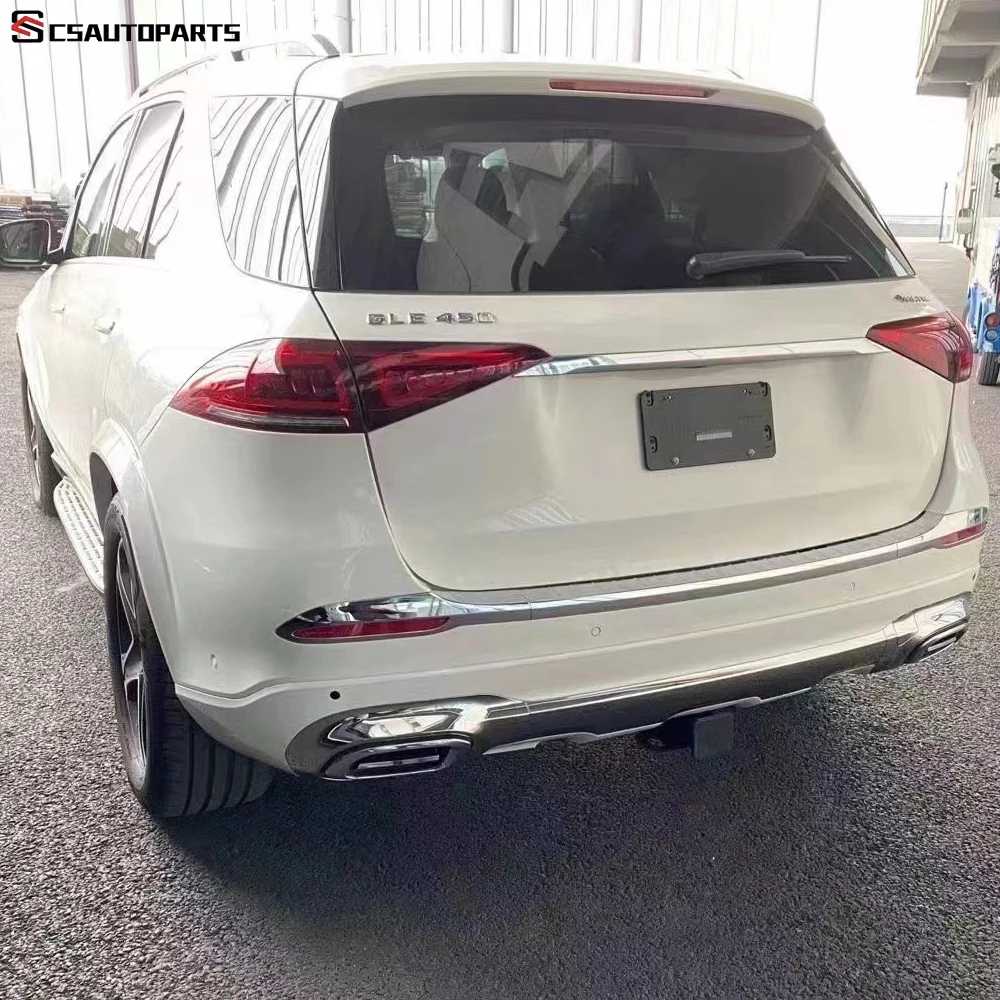 Bodykit With Bumper Grille For Mercedes Benz Gle-class W167 20-23 Upgrade To W167 Maybach Style ...