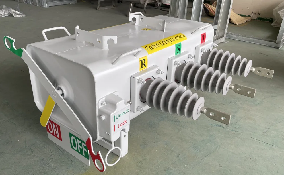 Outdoor Pole Mounted 3 Phase SF6 Gas Insulated Load Break Switch LBS ...