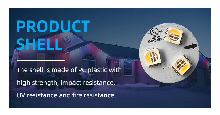 Gouly Factory Custom Remote Control LED Christmas Lights