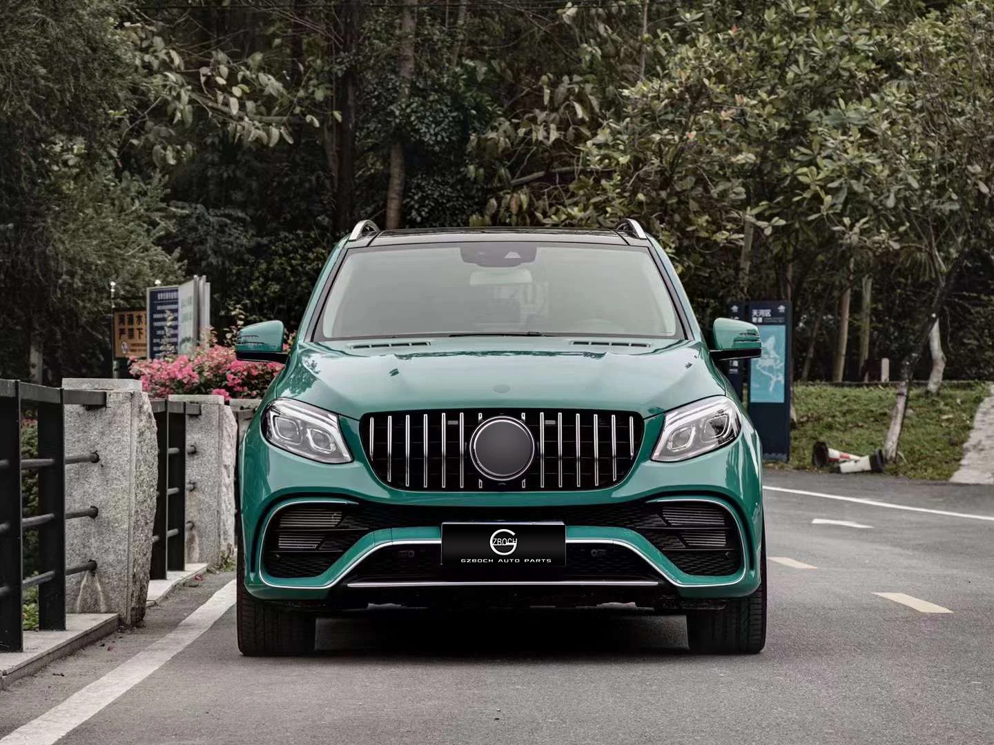 Car Bumpers W166 For Mercedes Ml Class Gle Class Modified 2022 W167 ...