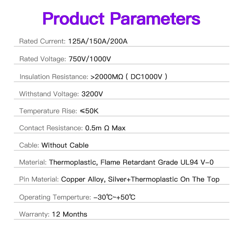 Fast Ev Charger Ccs2 Female Plug 200a 1000v Ccs Combo 2 Connector With Cable Type 2 Ccs2 Dc Plug
