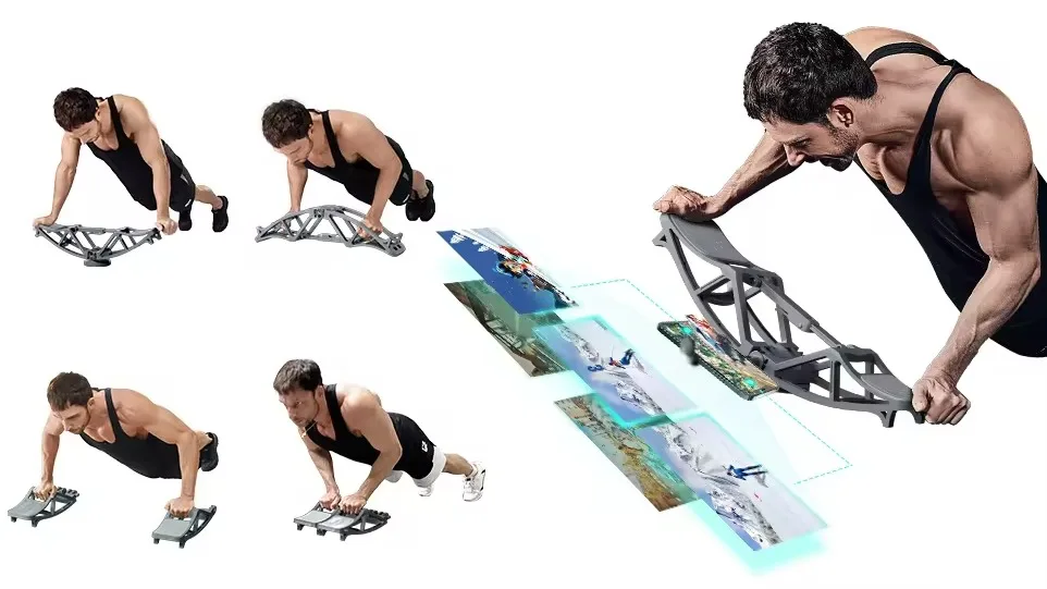 Custom Fitness Equipment Home Gym Push Up Set Portable Foldable Push Up ...