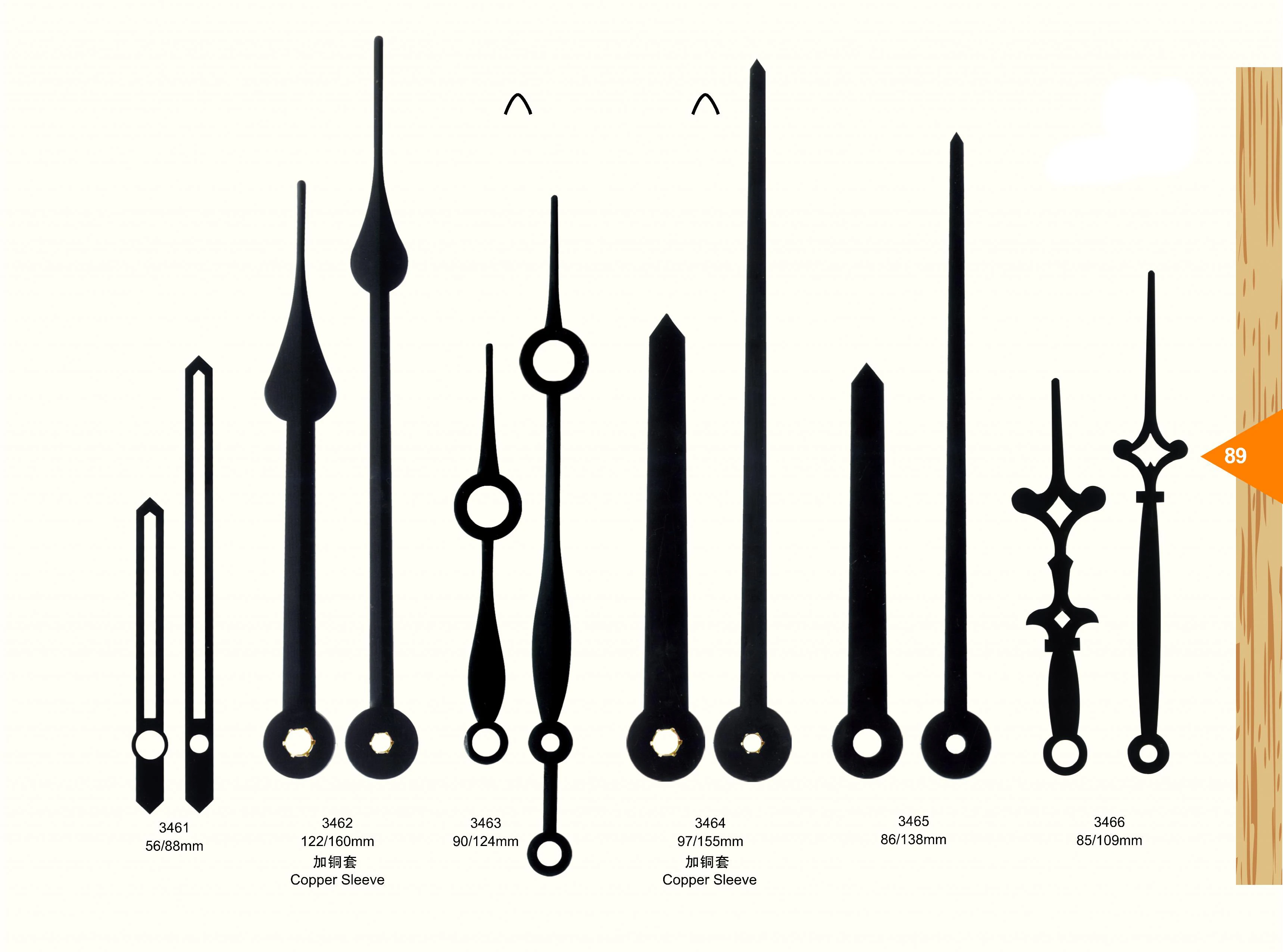 Metal Clock Hands - Durable and Stylish Solutions