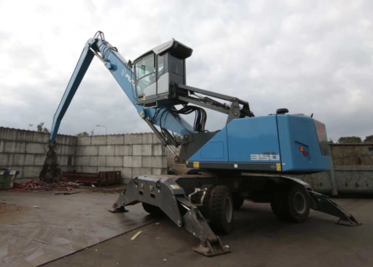 Terex Fuchs Mhl350 Material Handling Machine Solid Tyre 12.00-20 - Buy ...