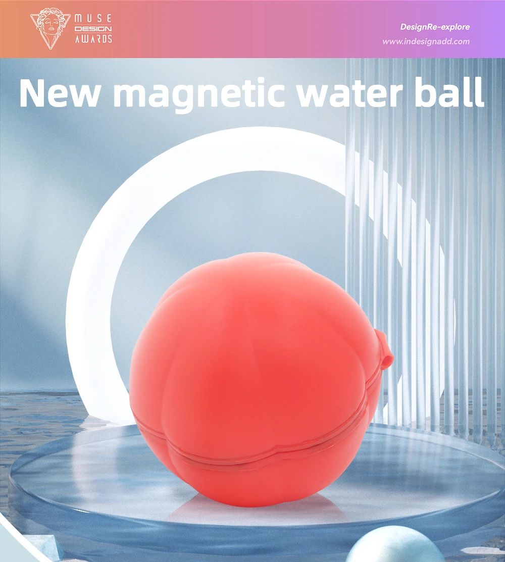 12 Pack Reusable Water Balloons Kids Safety Magnetic Silicone Water ...