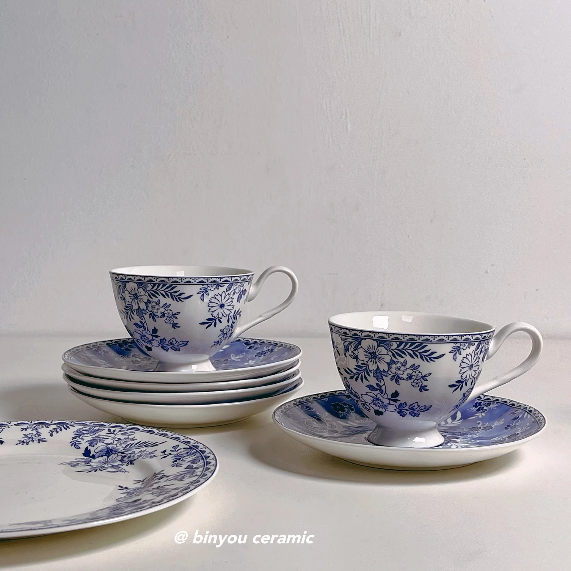 2025 Hot Seller Luxury Chinese Style Vintage Porcelain Tea Coffee Cup ...