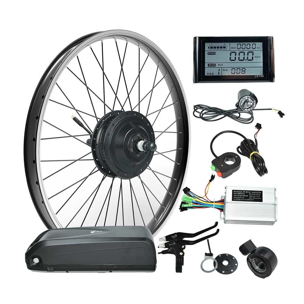 48v Electric Bicycle Kit - 500w Hub Motor for Road & MTB