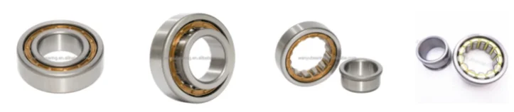 High Quality NJ Series Copper Cage Steel Bearing Cylindrical Roller ...