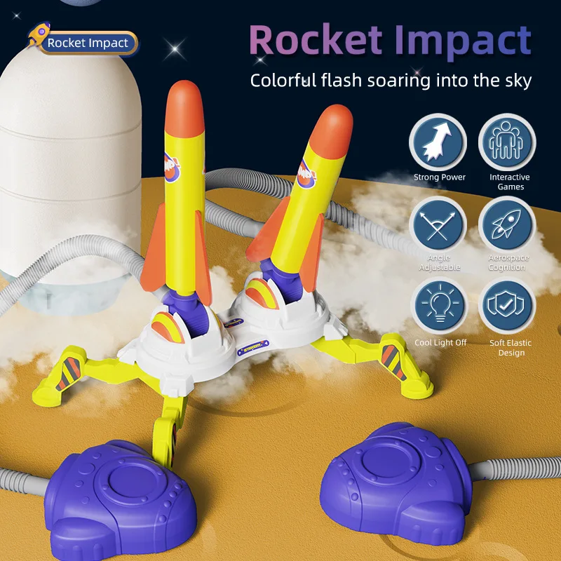 Ultra Rocket Launcher For Kids High Flying Rockets And Adjustable ...
