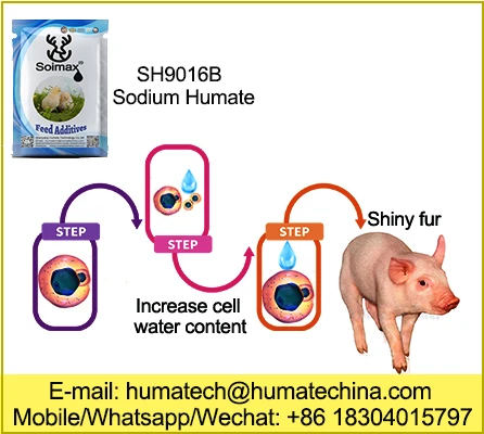 Soimax Sh9017-1 Animal Growth Booster Super Sodium Humate Shiny Flakes ...