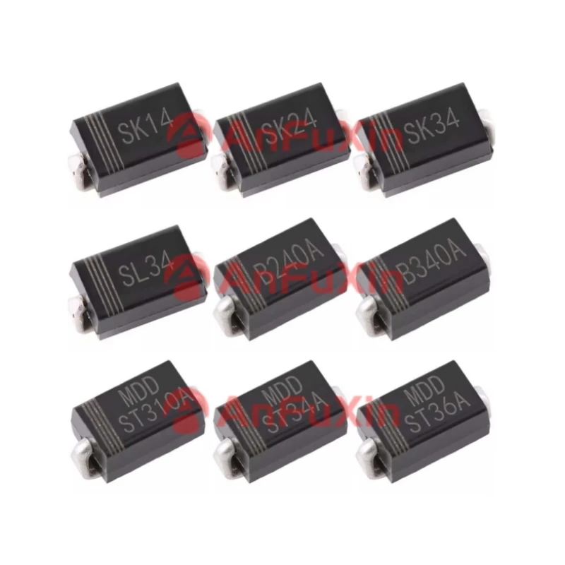Schottky Diode Sk14 Sk24 Sk34 Sl34 St34 St36 St310 B240a B340a Sma(do ...