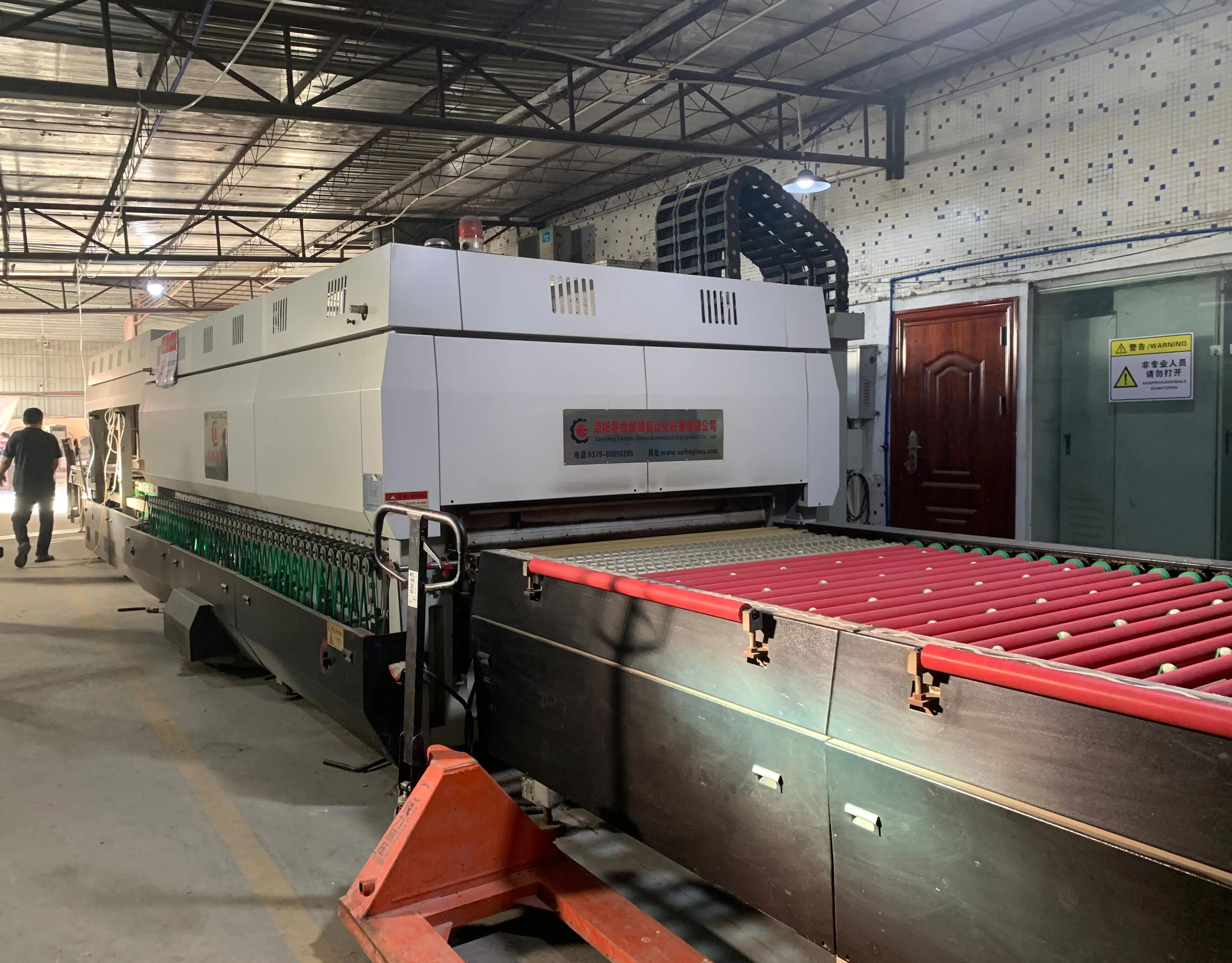 Small Size Flat Glass Tempering Furnace Mode No:sh-a1225 Size 1200 ...