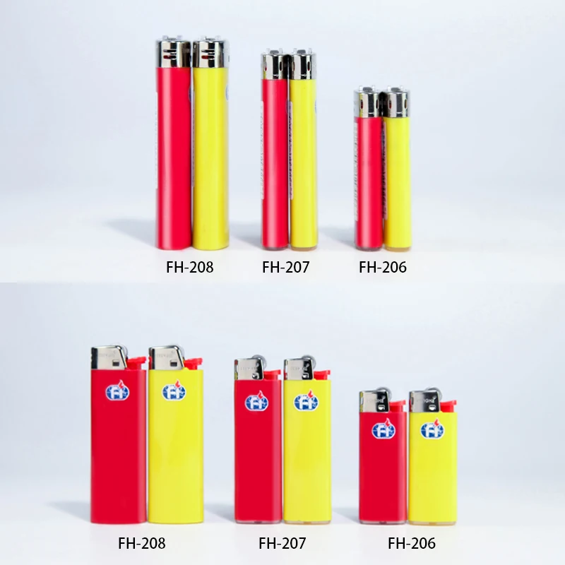 Lighters of Various Models Cigarette Flint Minimalist Plastic ...