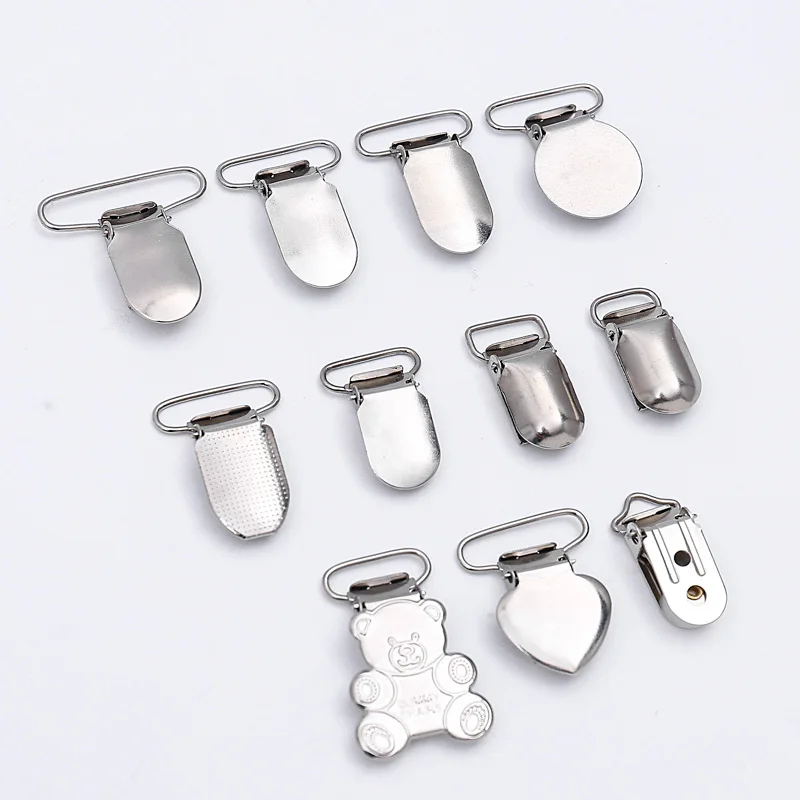 High Quality Iron or Stainless Steel Metal Suspender Clip Pacifier ...