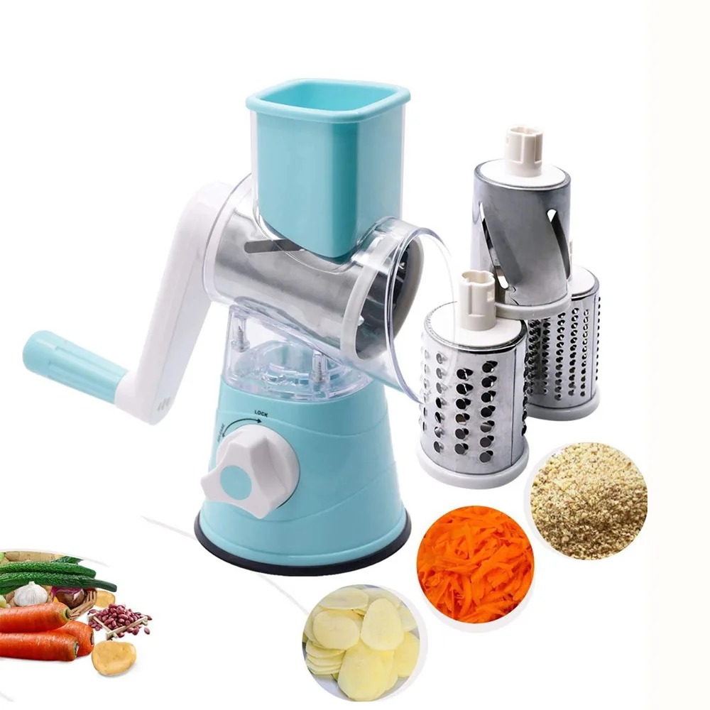 Top Seller Wholesale Stainless Steel Multi-function Manual Slicer Vegetable Shredder Cutter ...