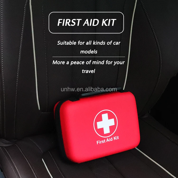 Portable Car First Aid Kit - Essential Roadside Emergency