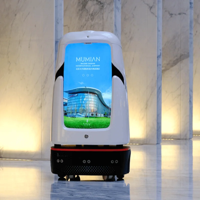 Artificial Intelligence Autonomous Navigation Welcome Service Waiter Robot Restaurant Robot ...