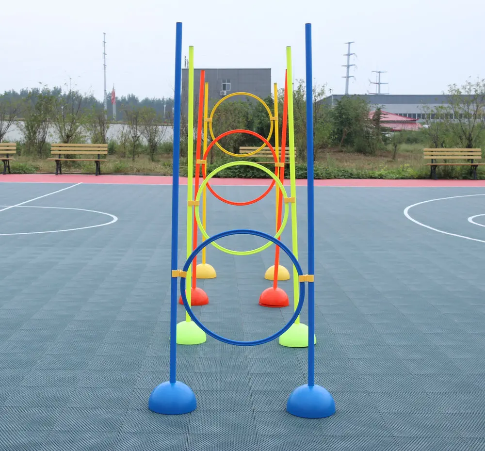 6ft Yellow Coaching Sticks Sports Pro Outdoor Agility Pole Set Soccer ...