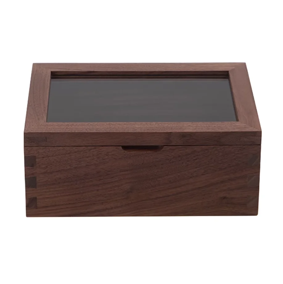 Japanese Vintage Solid Wood Home Collection Display Storage Box ...