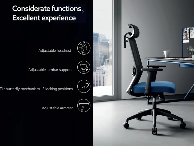 Modern Swivel Custom Design Directors Use Ergonomic Chair Middle Back ...
