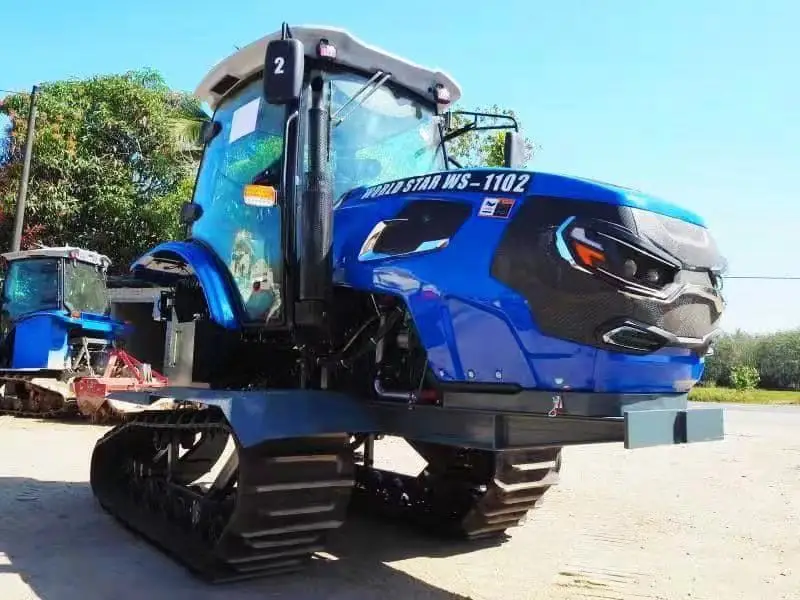 Hot Sale Mini Rubber Crawler Tractors Used For Paddy Field - Buy Mini ...