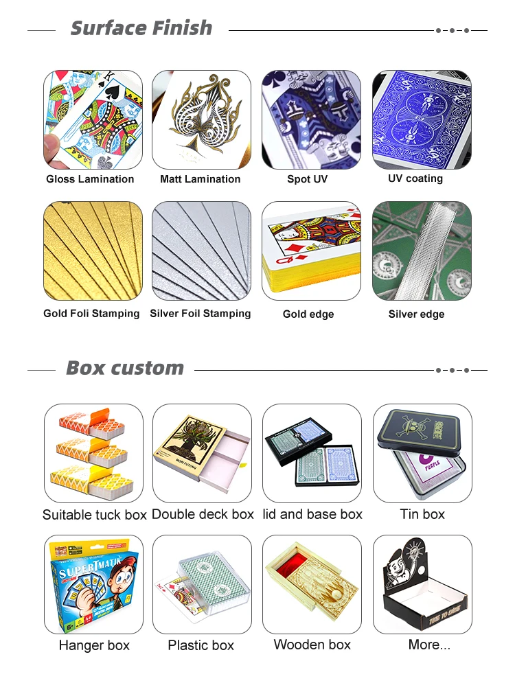 Best Selling Logo Figure Custom Paper Playing Cards Custom Cardboard ...