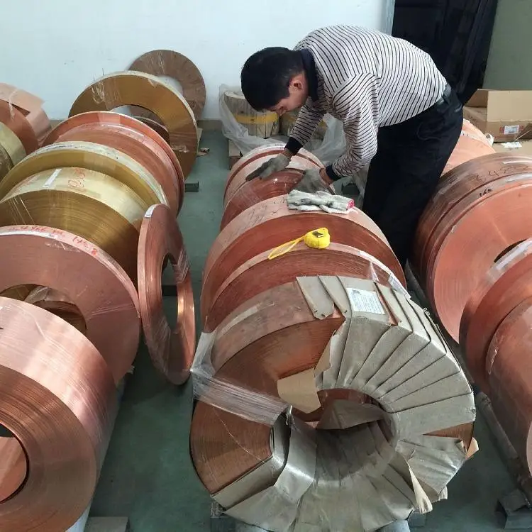 99.9% Pure Copper Strip C1100 C1200 C1020 C5191 Decorative Earthing ...