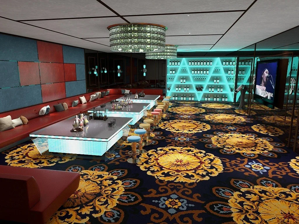 Luxury Five-star Hotel Lobby Corridor New Zealand Wool High-quality ...