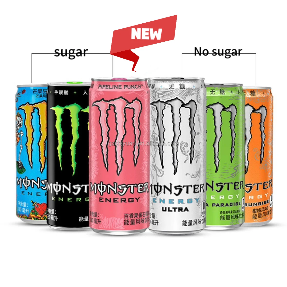 330ml Talon Energy Drinks - Exotic Flavors & Vitamin Boost