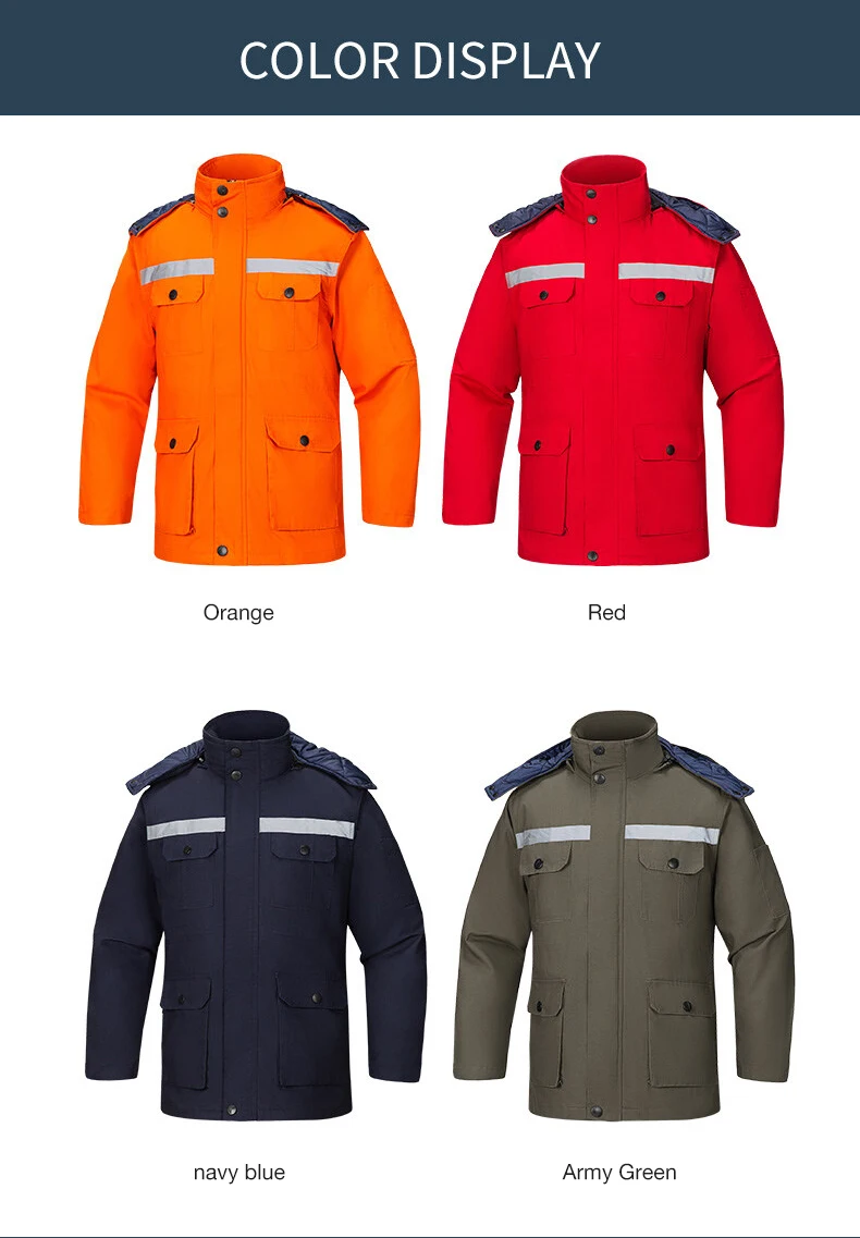 Winter Warm Work Clothes for Man and Woman Coal Mine Workwear Mechanic ...