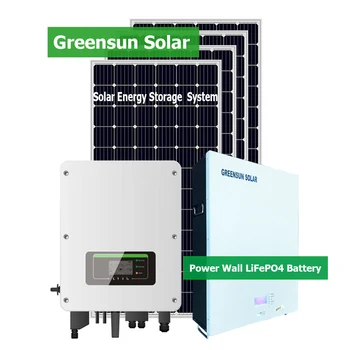 Complete Set Solar Energy System 10000w Hybrid Solar System 3kw 5kw 8kw ...