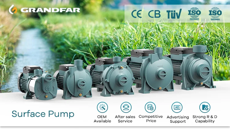 Grandfar 2.2kw 48m Head Centrifugal Water Pump Agriculture Household ...