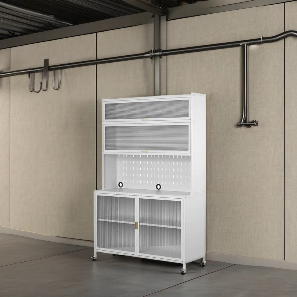 Modern Design Steel Kitchen Storage Cabinet Metal Furniture for ...