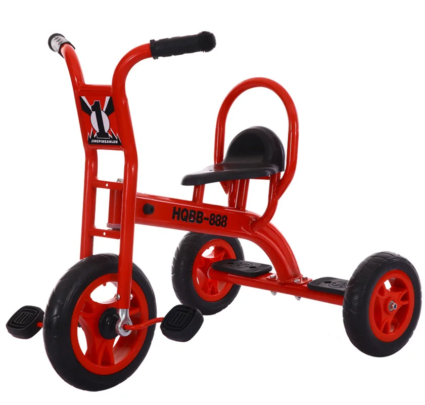 Children's Tricycle Two-person Preschool Tricycle Children's Bicycle ...