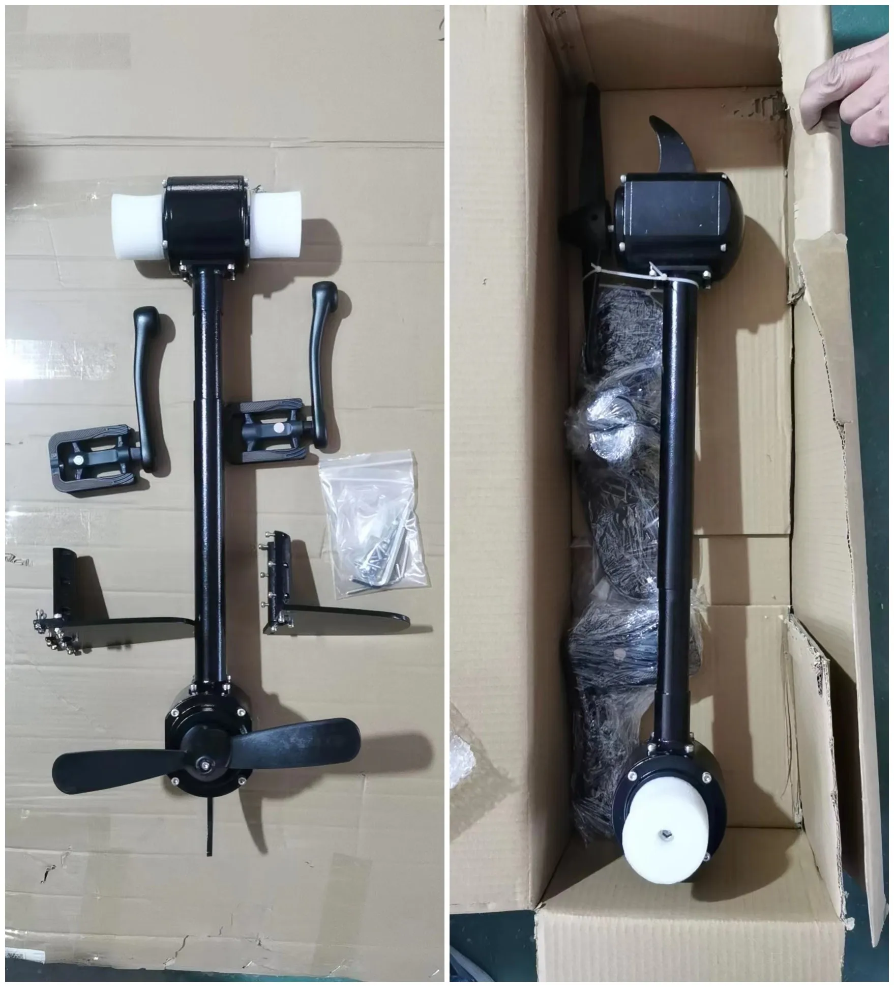 Kayak Pedal System - Efficient Fishing on Lakes & Rivers