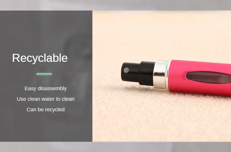 Bottom Fill Perfume Dispenser Bottle Portable Dispenser Spray Bottle ...