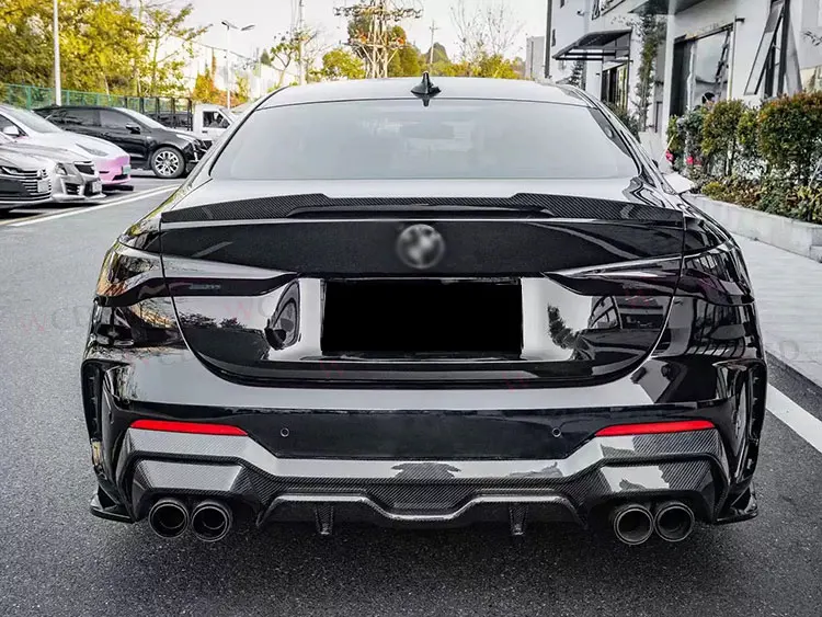 Carbon Fiber Rear Bumper Diffuser for BMW G22 G23 4 Series