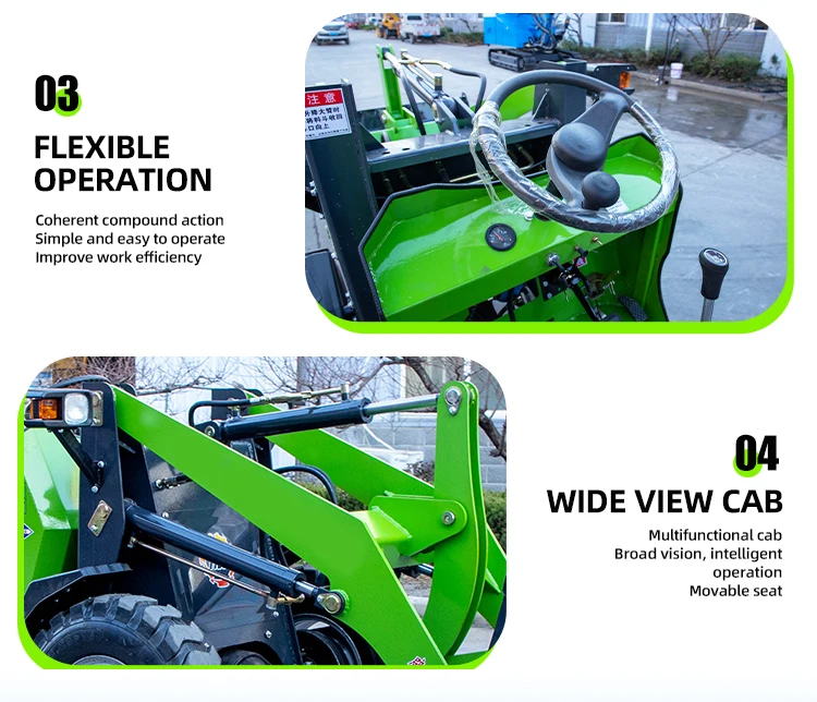 Micro Loaders - Compact Wheel Loaders with High Efficiency