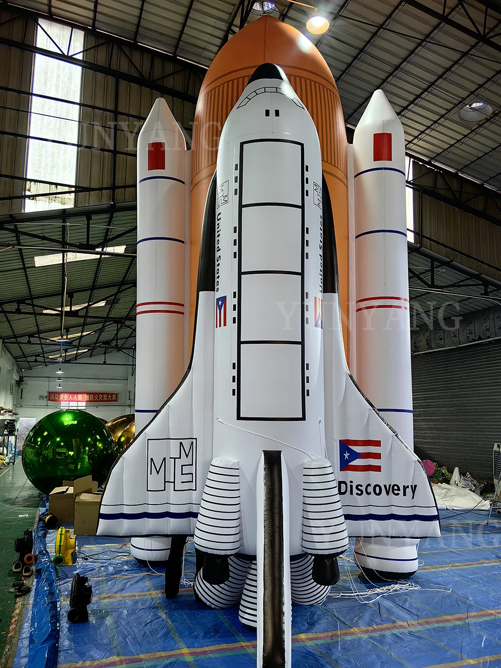 10.75ft Club Party Advertising Inflatable Spacecraft Customized Giant ...