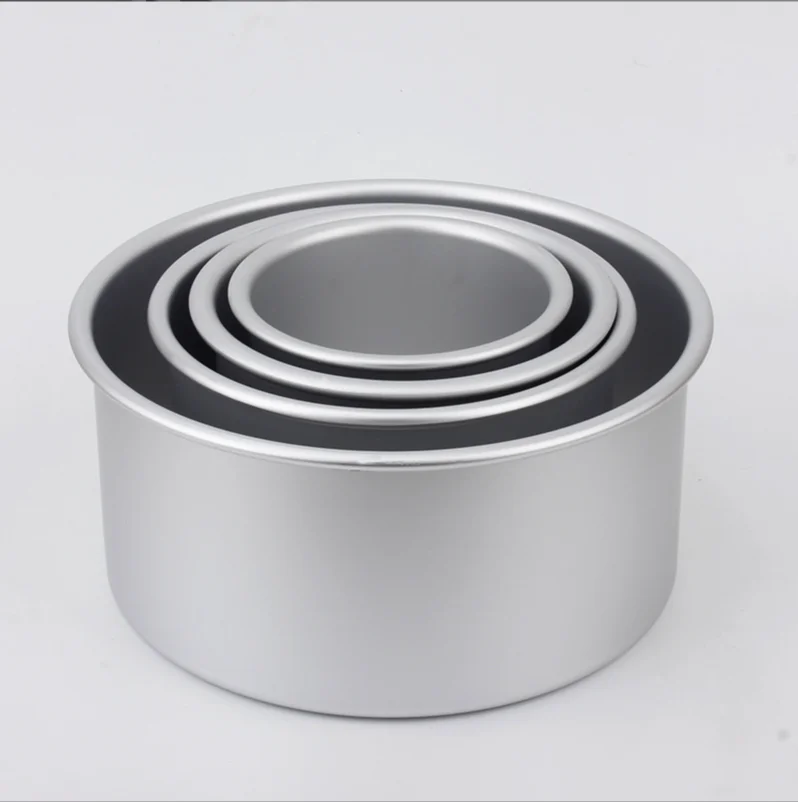 10cm High Quality Straight Baking Aluminum Round Cheese Cake Pan With ...