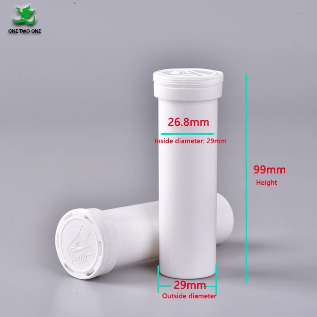 Weihai Factory Pp Effervescent Tablet Candy Bottle Effervescent Tablet ...