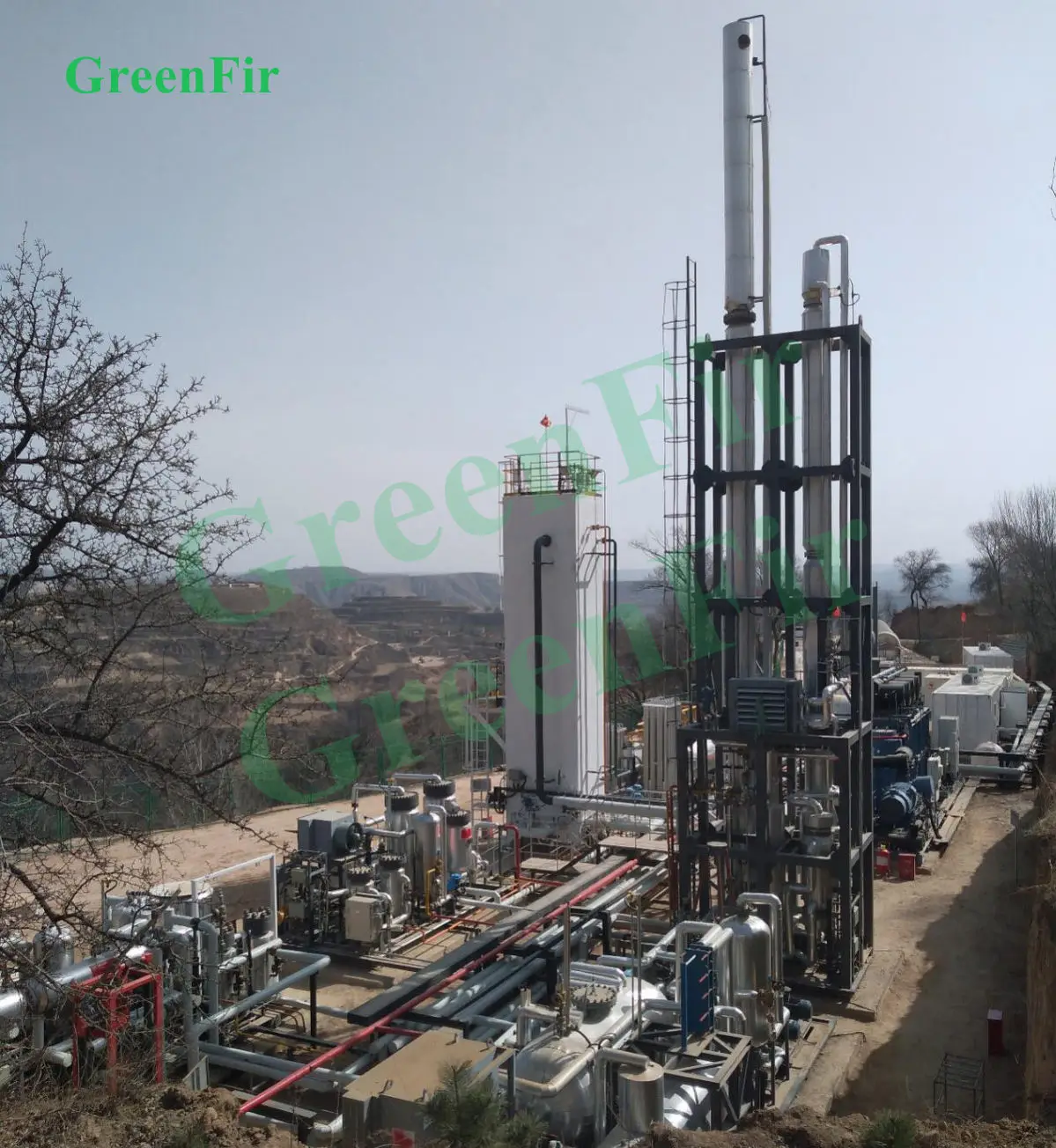 Small Size Skid Mounted LNG Plant - Energy Saving Solution