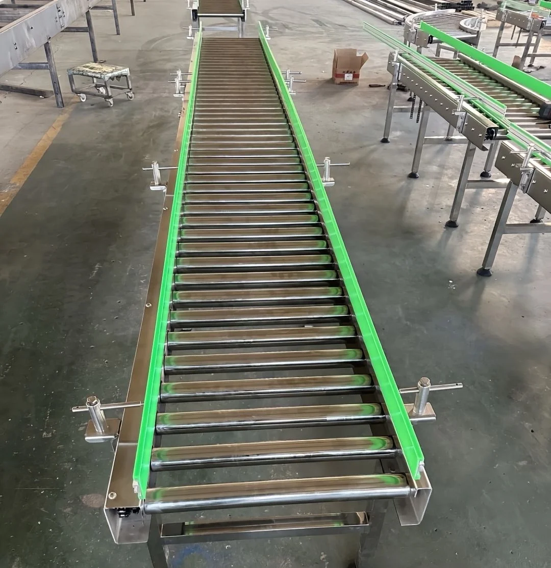 Customized Roller Conveyor Powered and Unpowered Stainless Steel ...