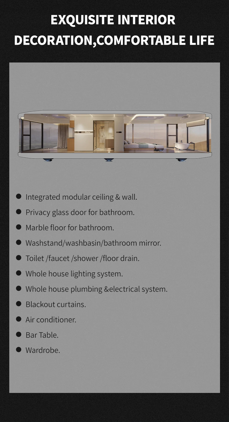 Zcamp Z7 Camping Capsule - Modern Eco-Friendly Prefab House