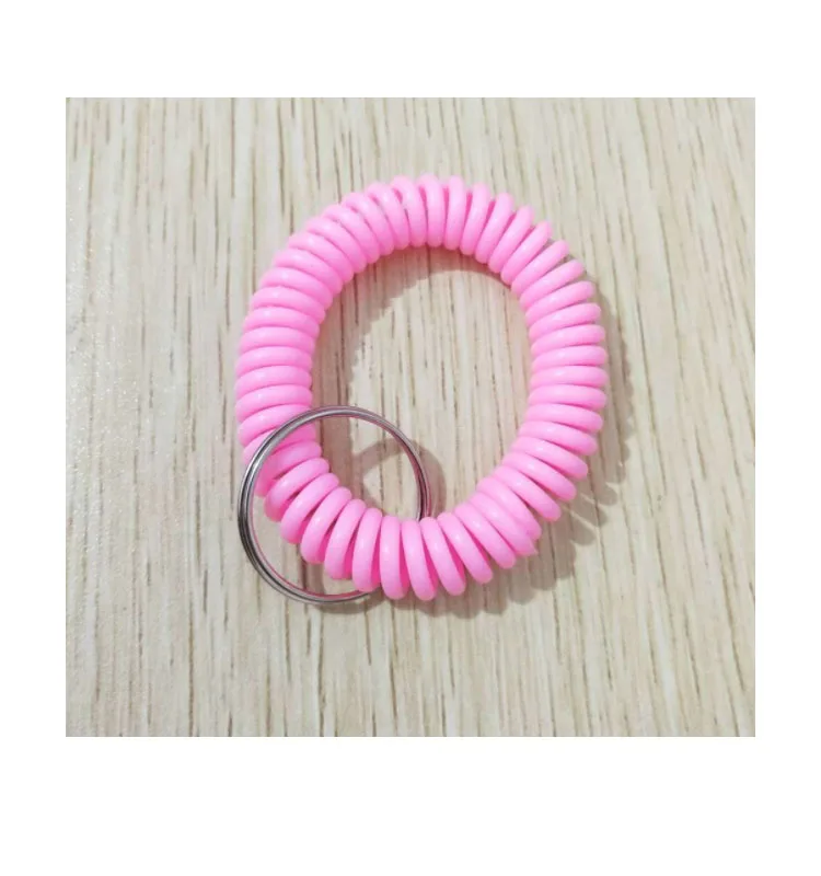 Spring Key Holder - Durable and Stylish Wrist Coil