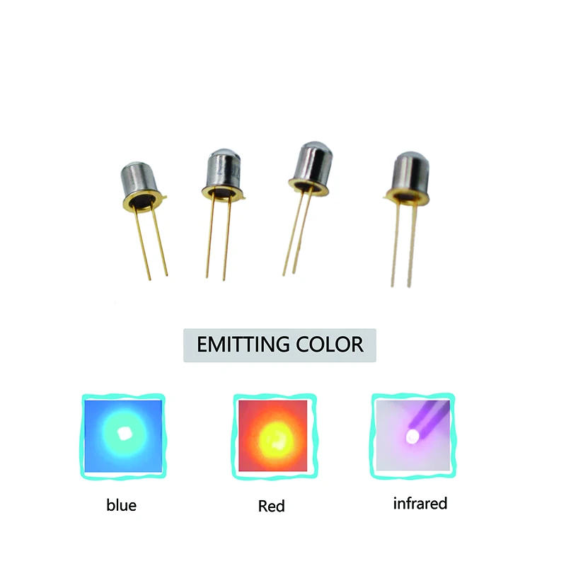 TO46 Red Blue Diode Laser - High-Performance Packaged Semiconductor