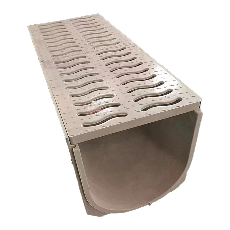 Outdoor Drainage Systems Linear Swimming Pool Hidden Drain Gutter Resin ...