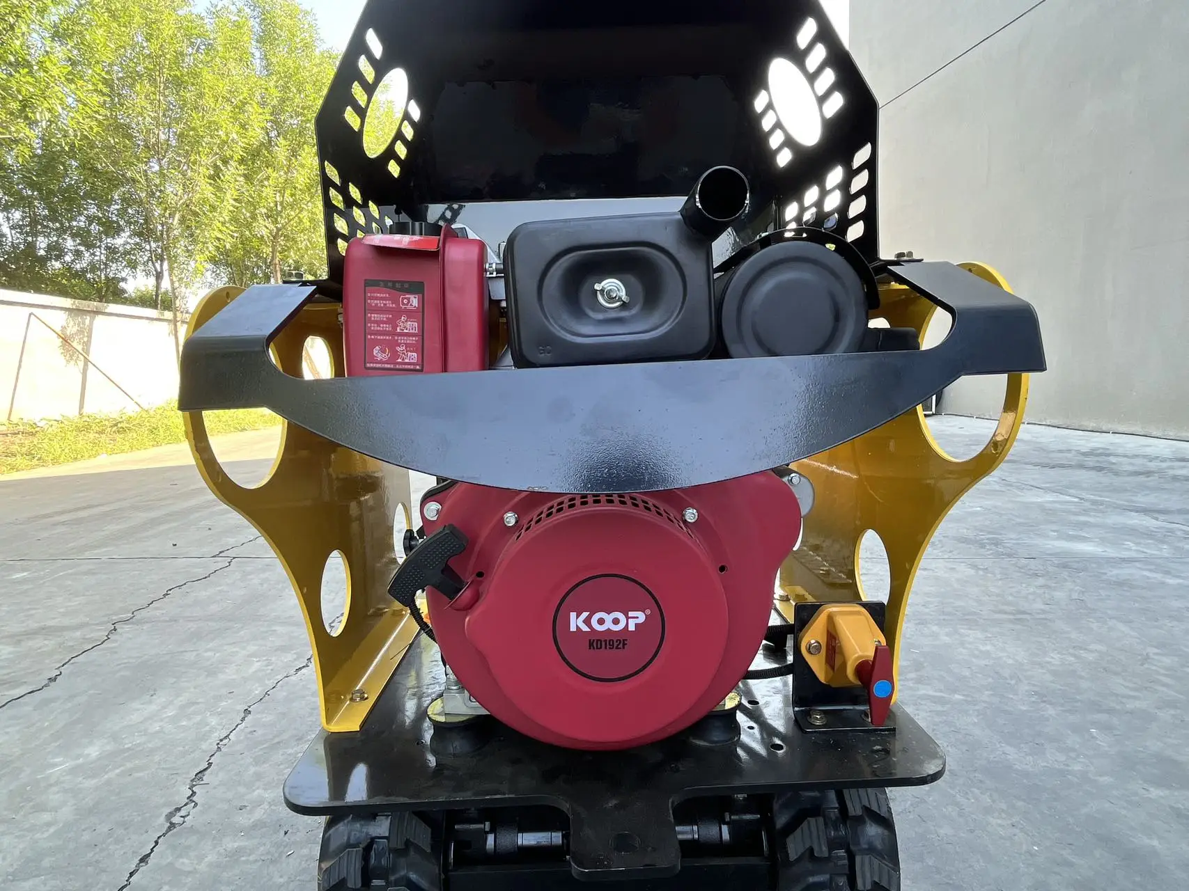 1 Ton Mini Excavator 1.5 Ton Small Crawler Digger Machine for Garden ...