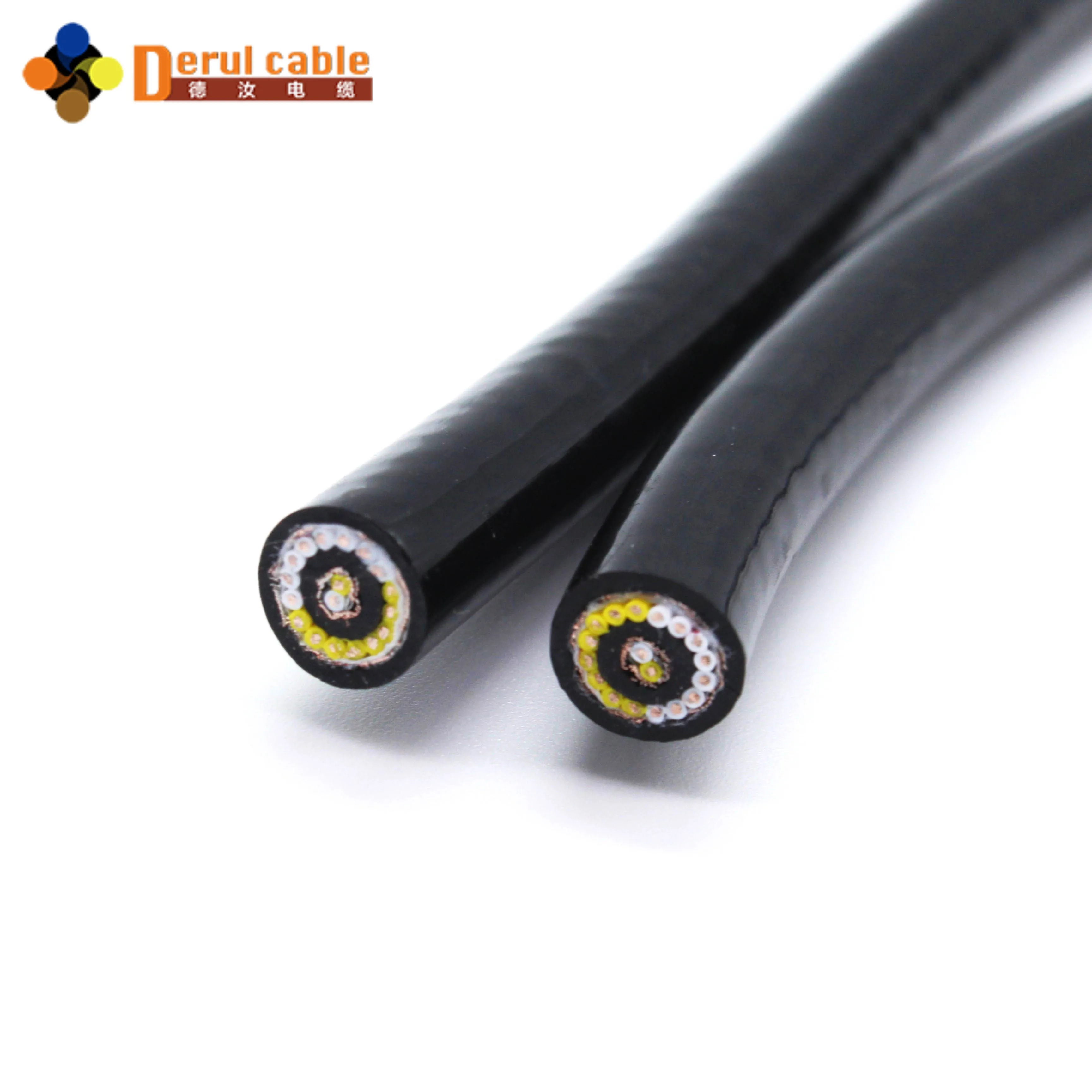 PUR Jacketed Hybrid Cable for Industrial Robots - ISO ROHS CE Certified