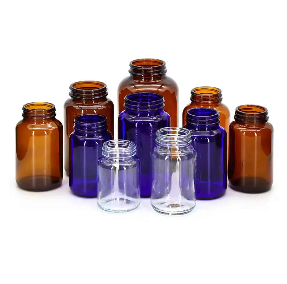 Factory Direct Sale 15ml to 300ml Brown Medicinal Glass Bottles for ...